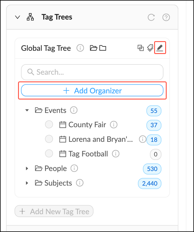 Create a Tag Organizer – mediagraph™